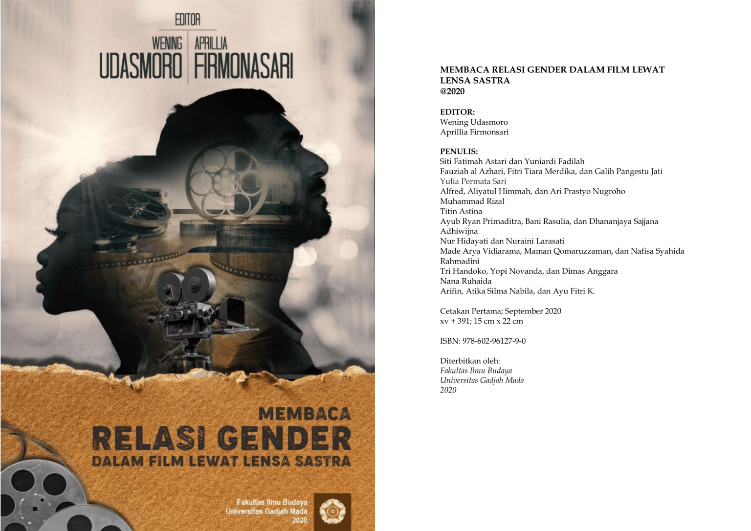 Membaca Relasi Gender dalam Film Lewat Lensa Sastra – FIB-UGM