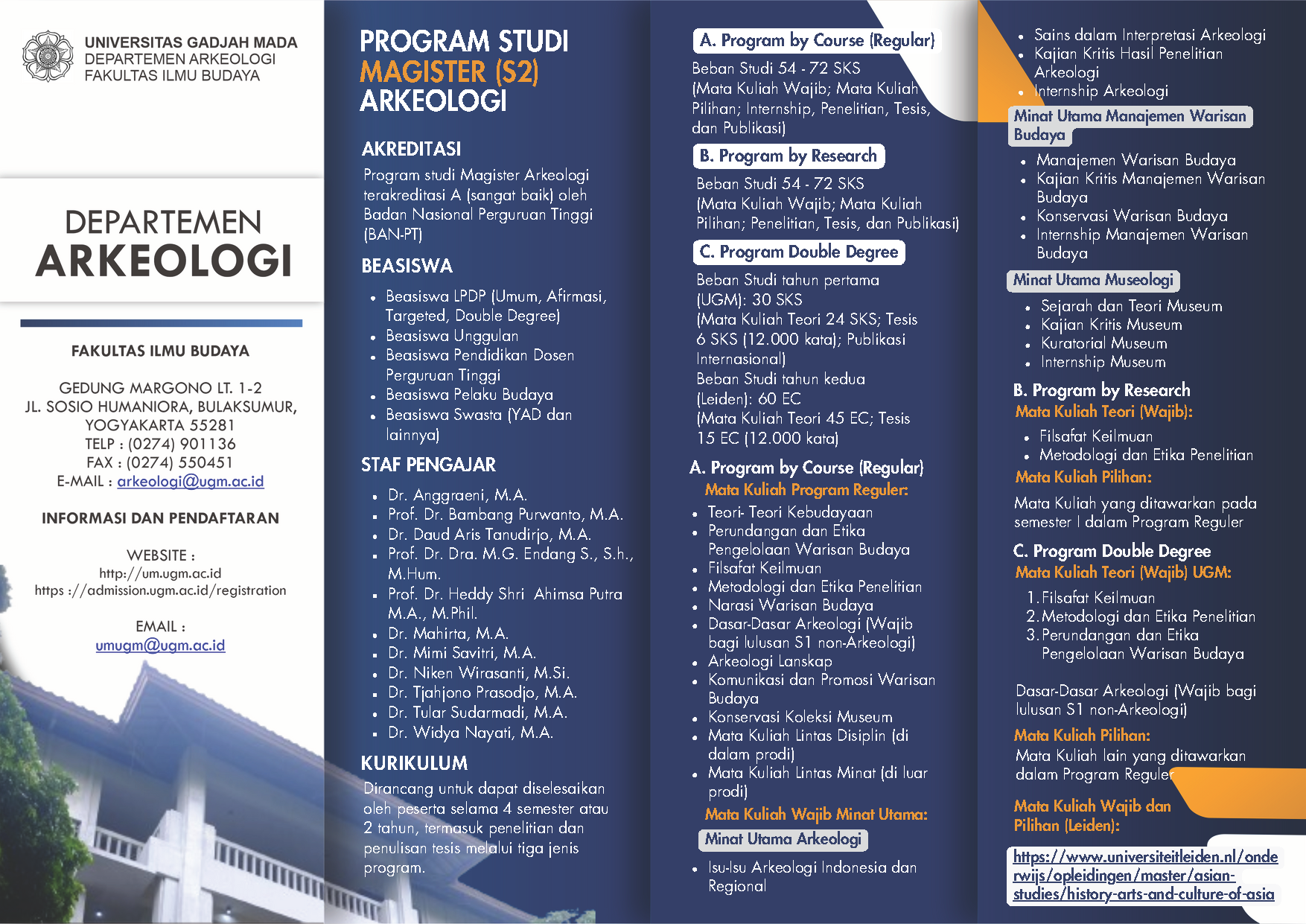 Mengenal Magister Arkeologi UGM – FIB-UGM