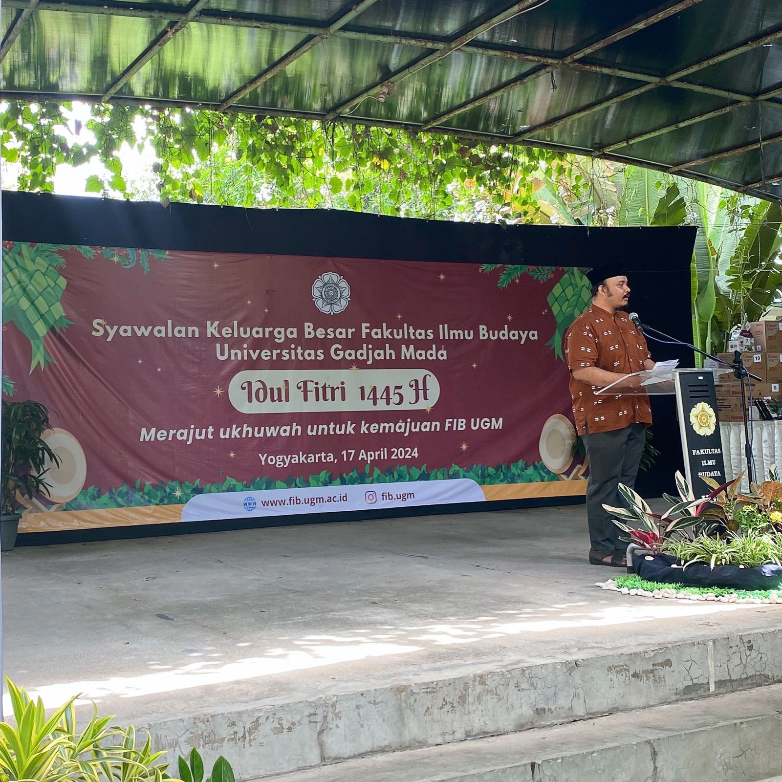 Syawalan Keluarga Besar Fakultas Ilmu Budaya Universitas Gadjah Mada ...