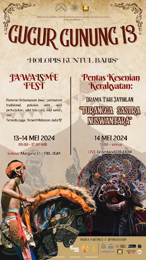 GUGUR GUNUNG 13 – HOLOPIS KUNTUL BARIS – FIB-UGM