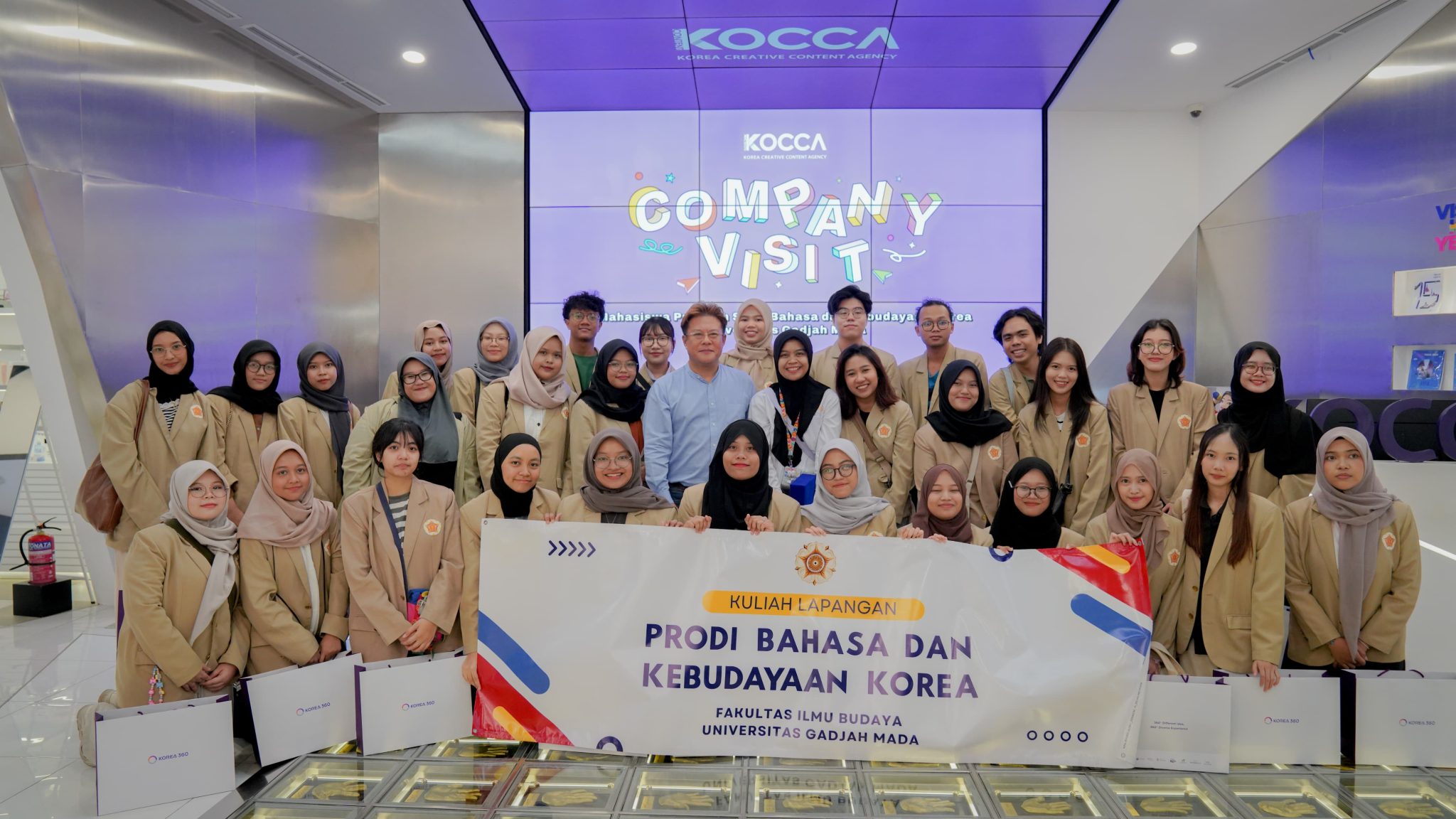 Kunjungan Industri Prodi Bahasa dan Kebudayaan Korea UGM – FIB-UGM