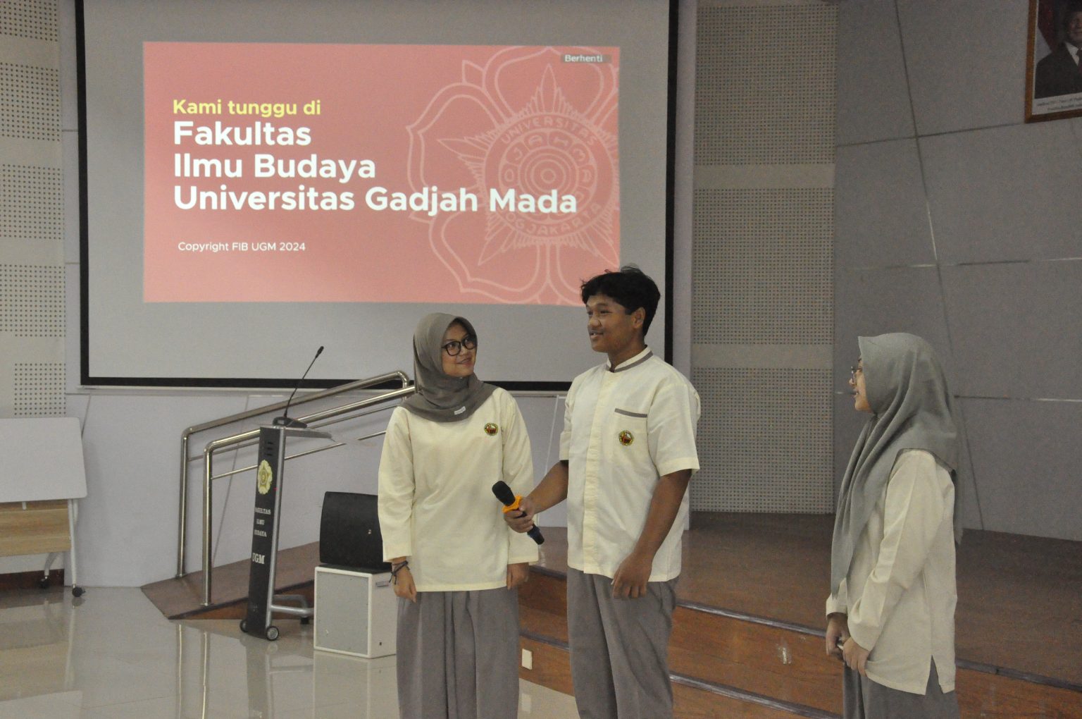 FIB UGM Sambut Antusiasme Siswa SMAI PB Sudirman & SMA Muhammadiyah 1 ...