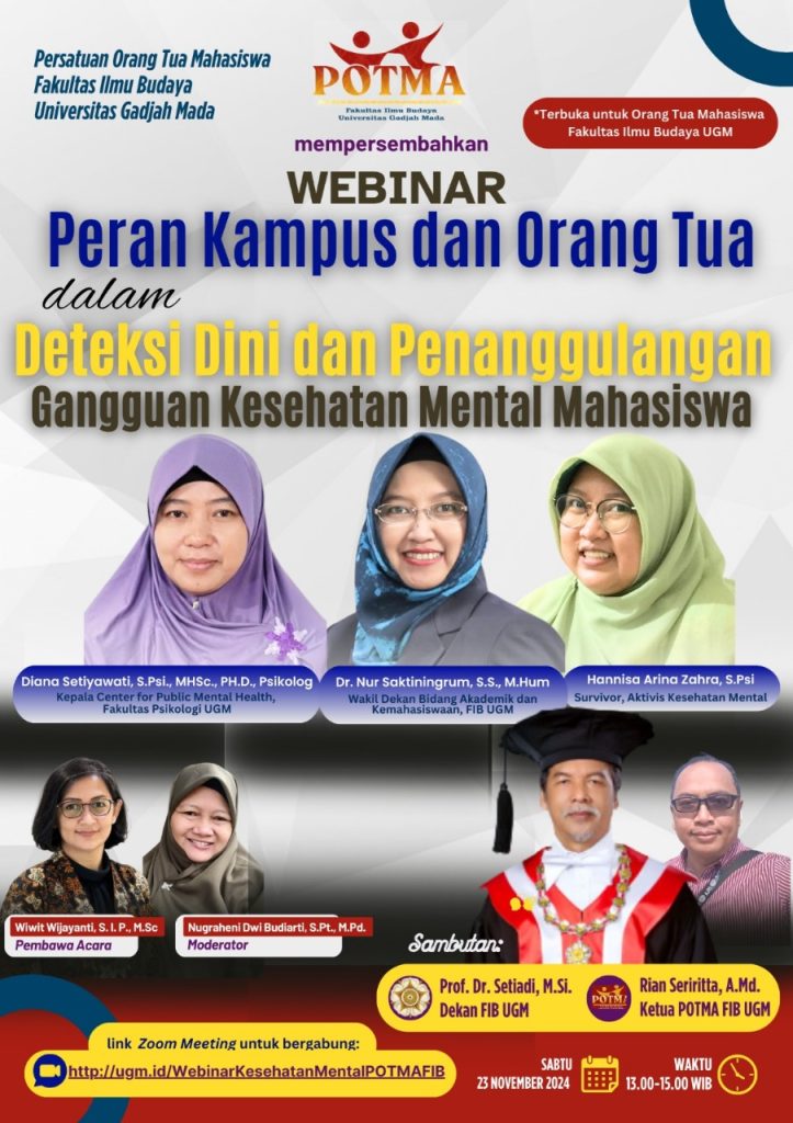 POTMA FIB UGM Webinar: Together with Campus and Parents for Early ...