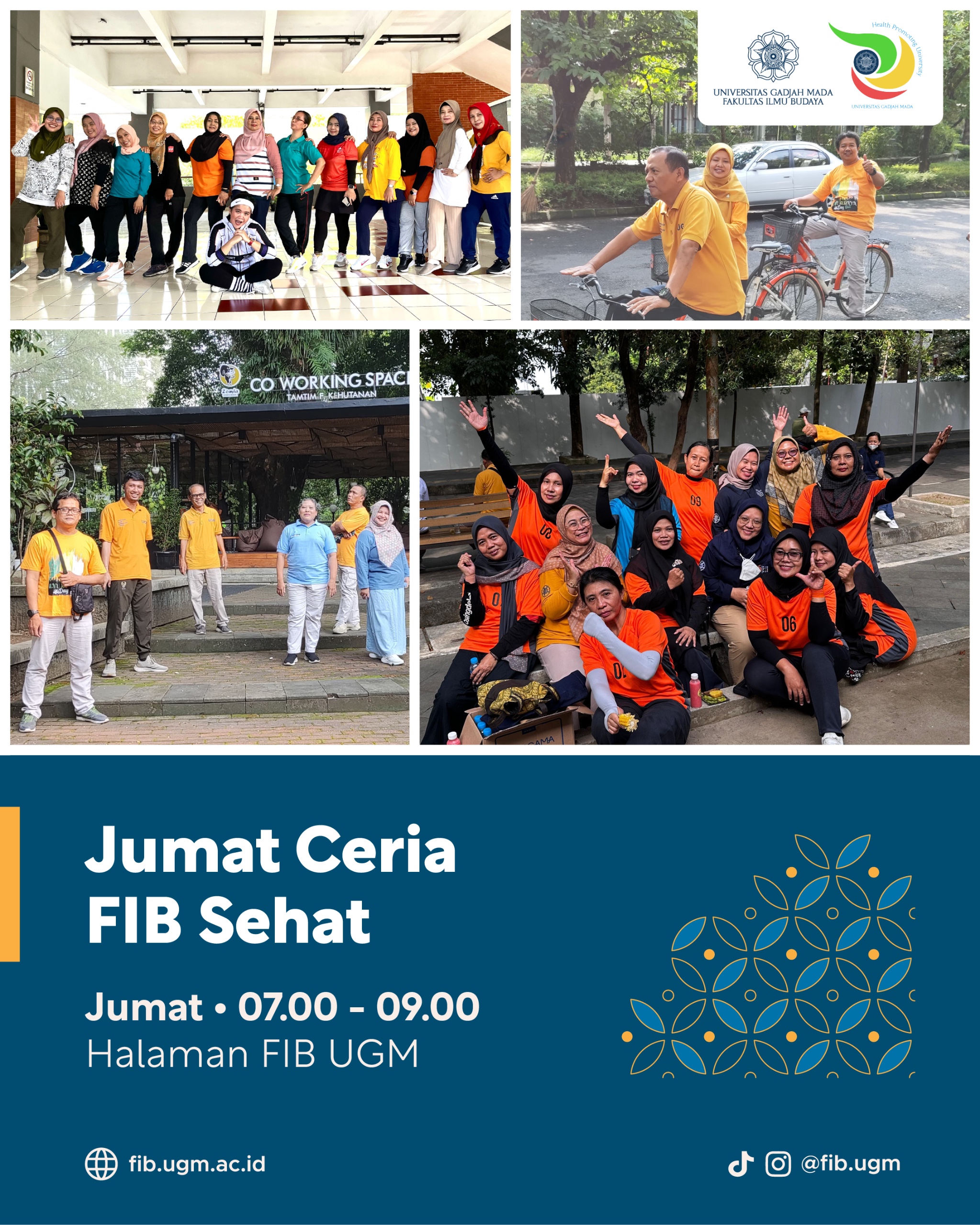 Jumat Ceria, FIB Sehat – FIB-UGM