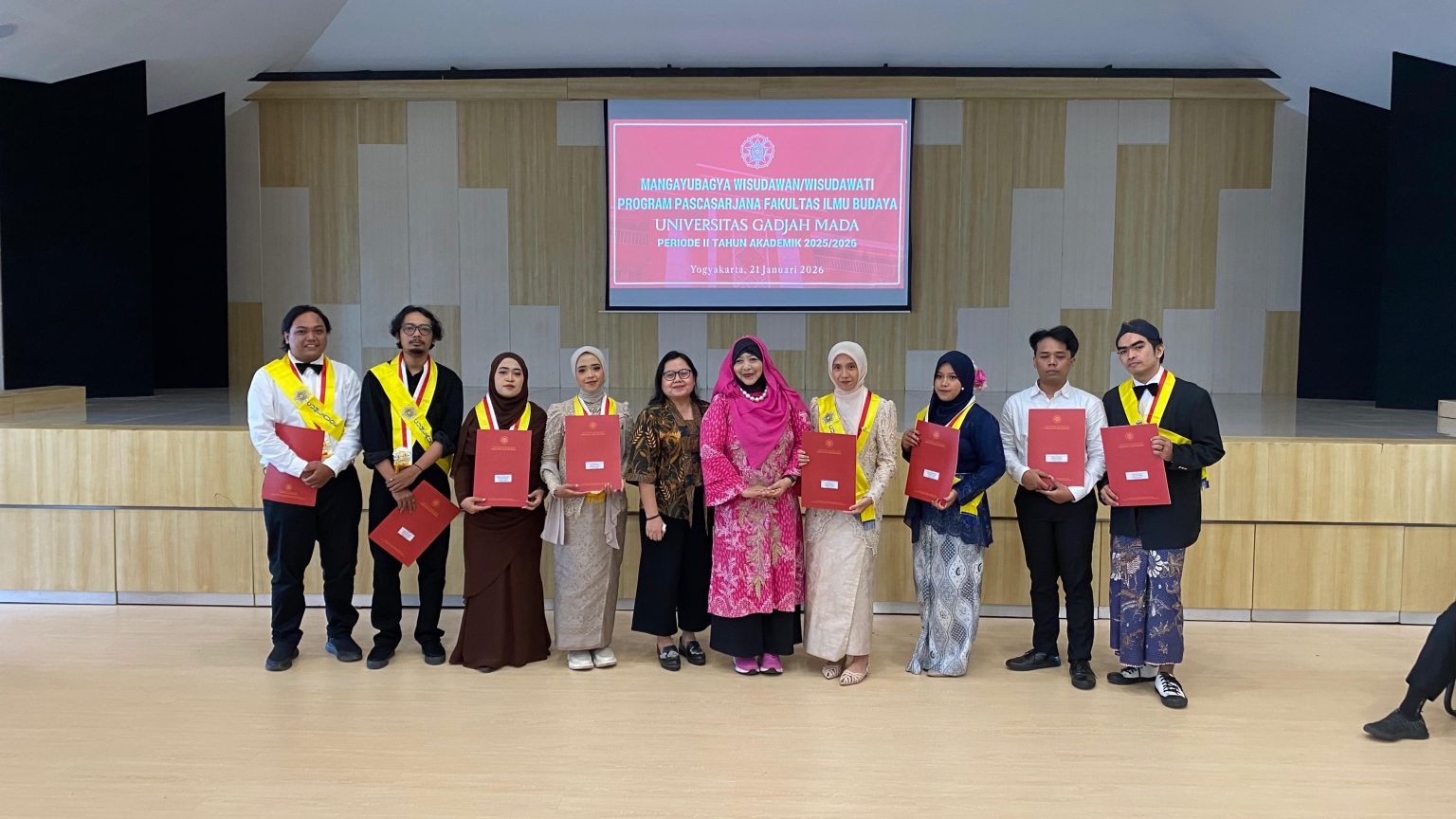 Master’s Program in Literature, FIB UGM Records Fastest Graduate at ...